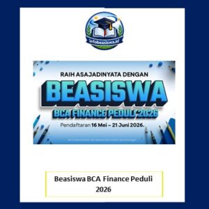 Beasiswa BCA Finance Peduli 2026: Syarat dan Panduan Lengkap - Info ...
